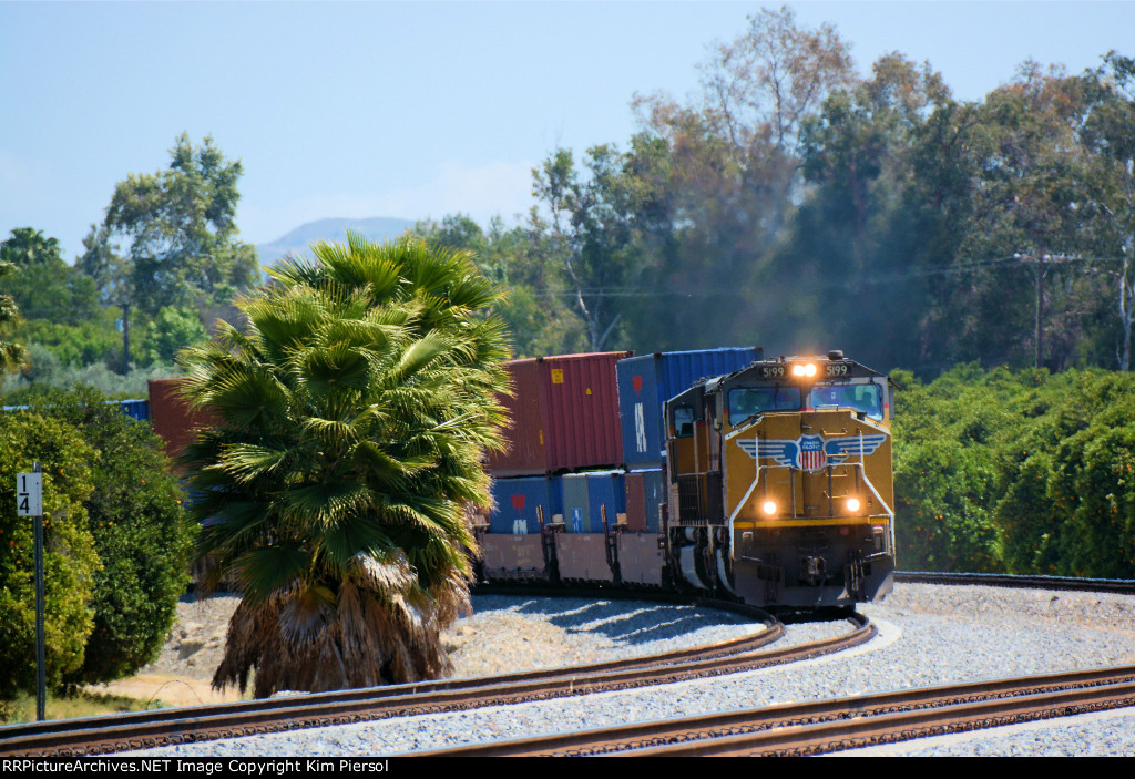 UP 5199 Decending Beaumont Hill